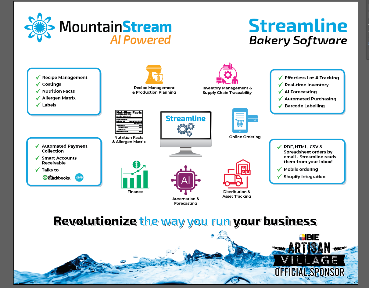 Streamline: More Than Just Bakery Software - Mountain Stream